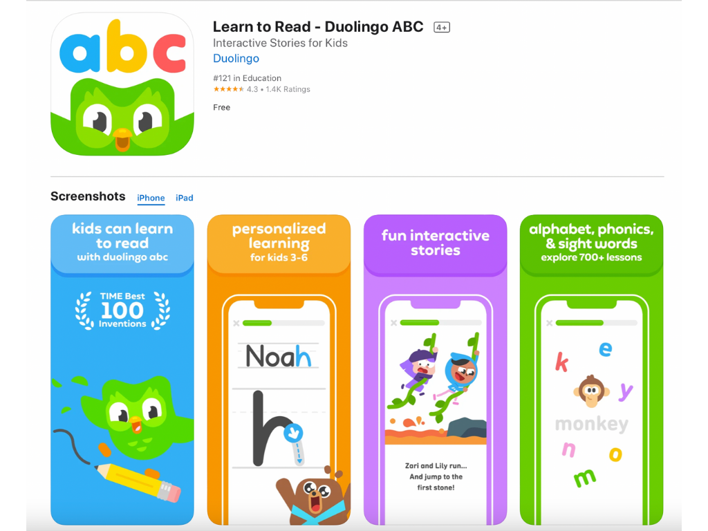 14 ứng dụng tiếng Anh cho trẻ mầm non cực hay bố mẹ nên biết - Trung ...